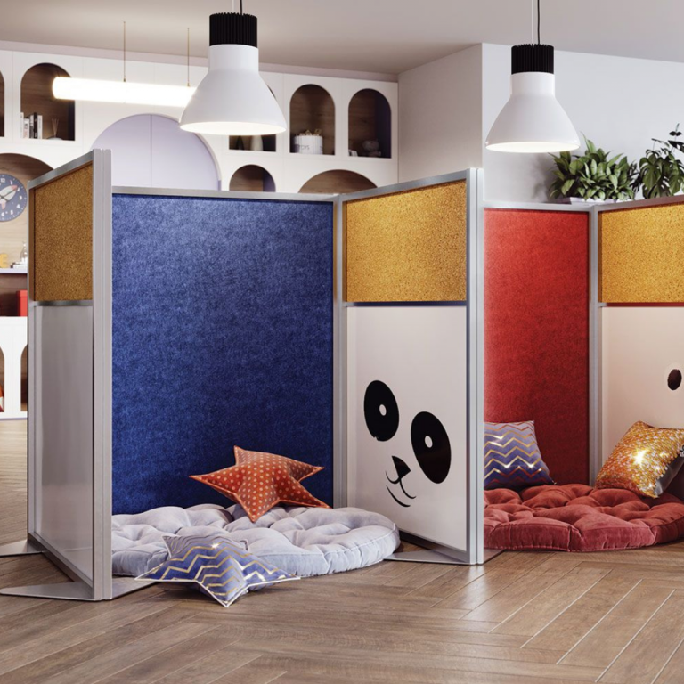 Floor Partition Classroom - Carroll's Office Furniture