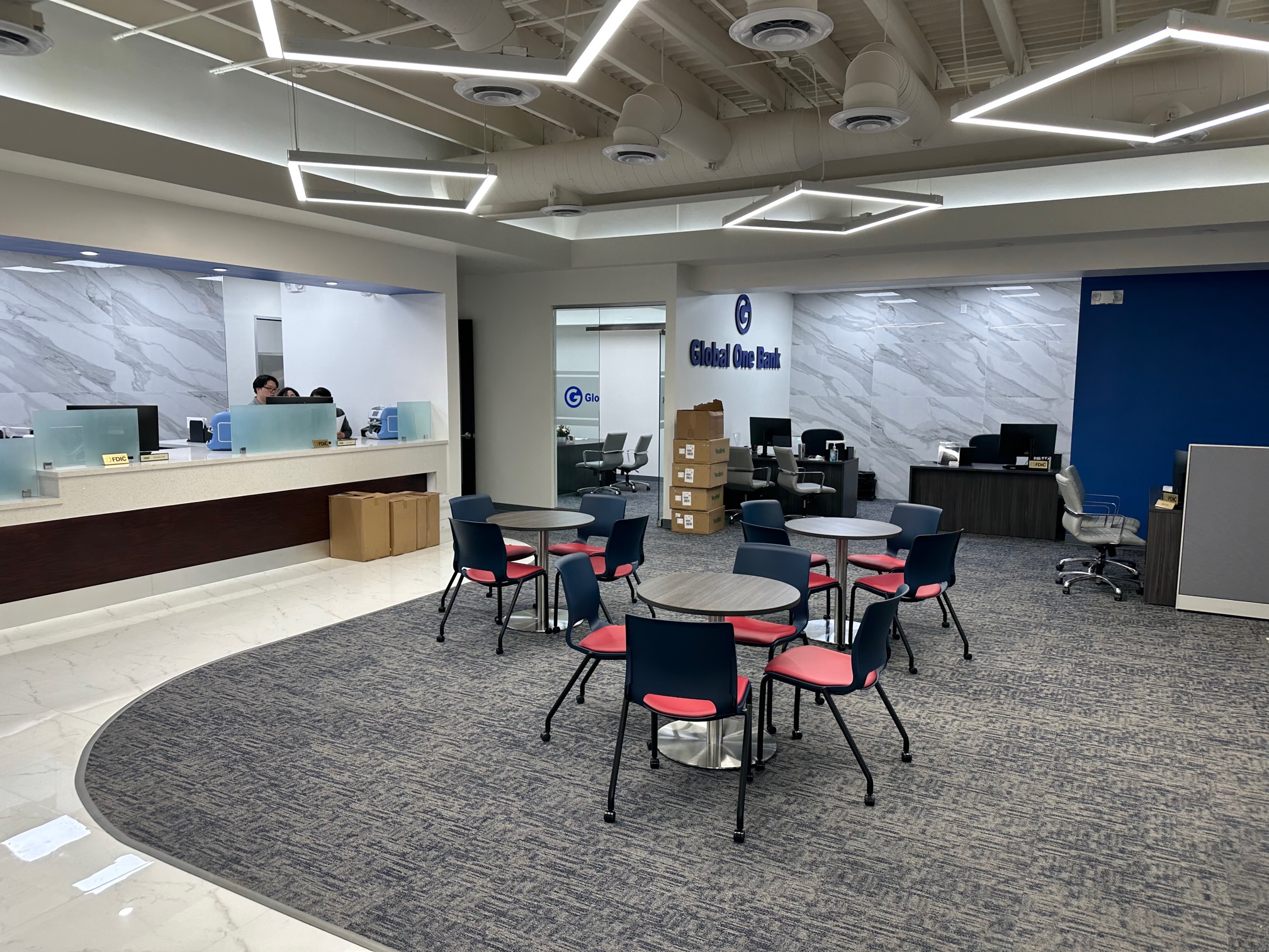 GLOBAL ONE BANK - Carroll's Office Furniture