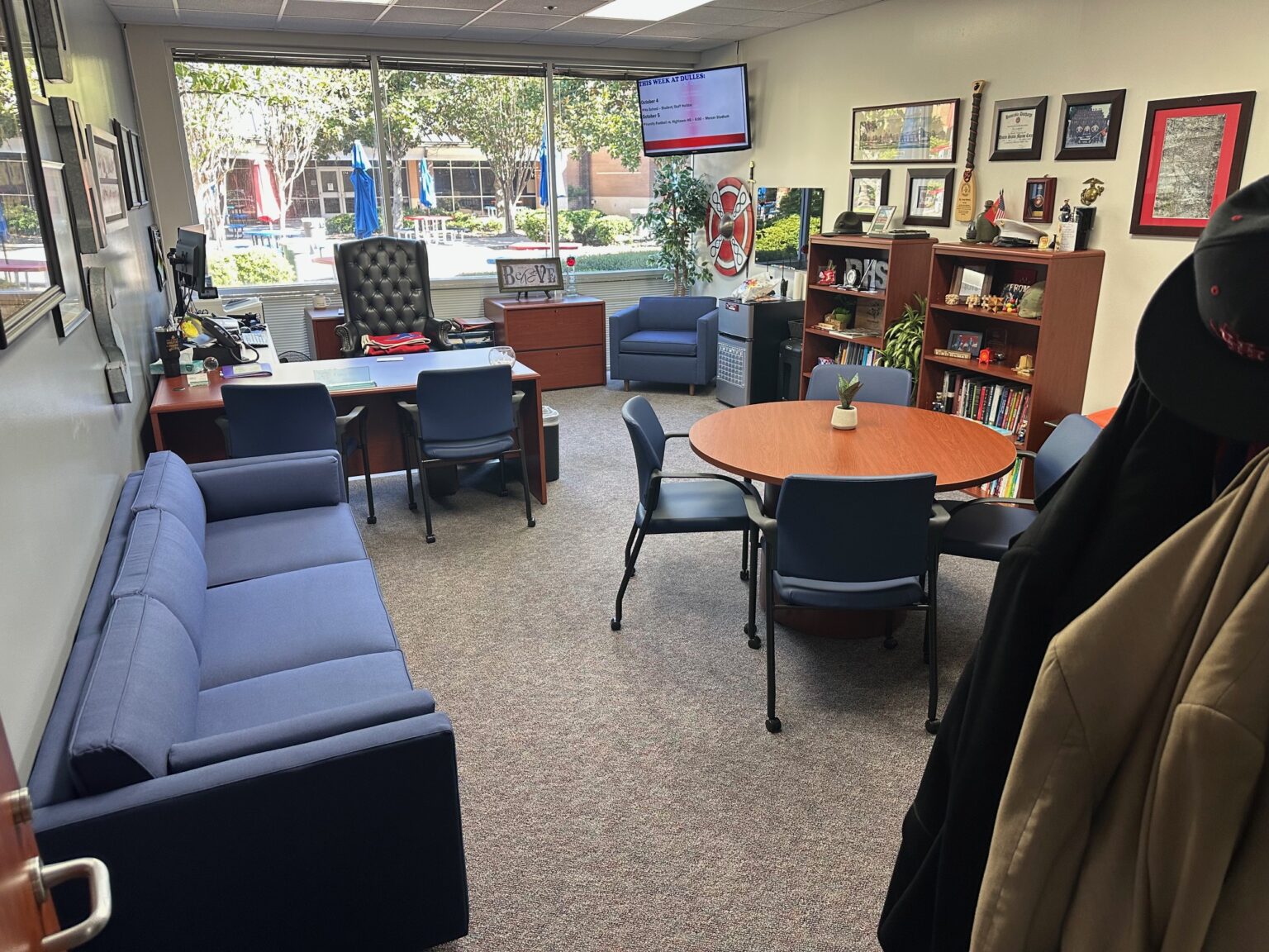 LOCAL HIGH SCHOOL PRINCIPLE'S OFFICE - Carroll's Office Furniture